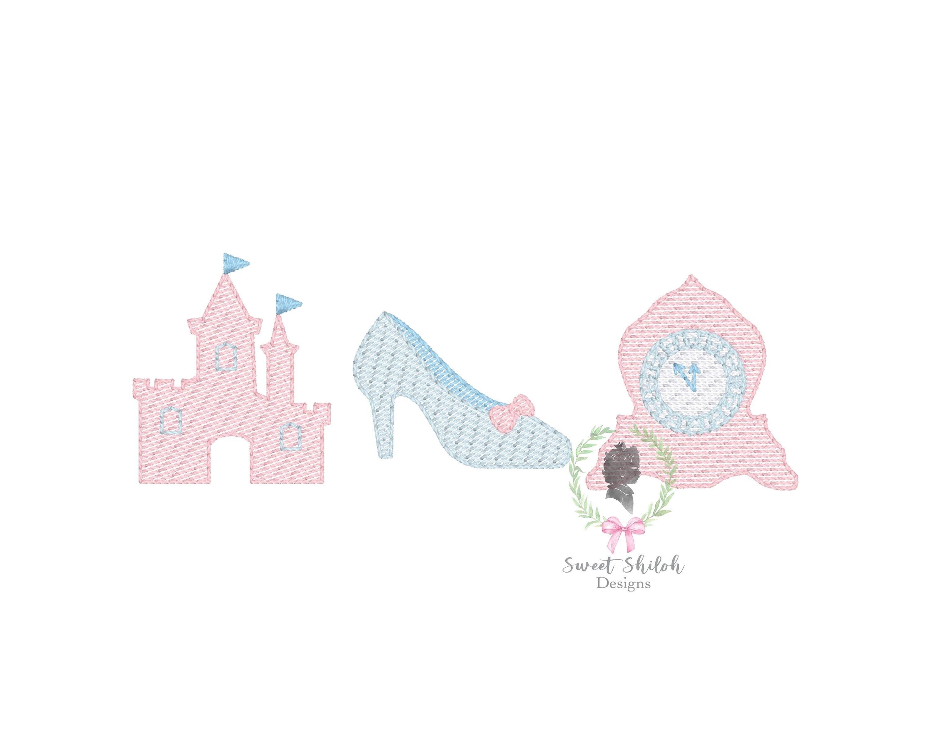 Midnight Princess Trio Sketch – Sweet Shiloh Designs